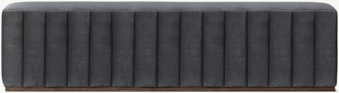 Rex Channel Bench - Oak Base