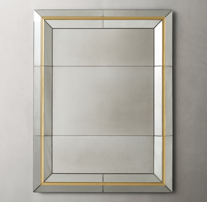 Palladium Paneled Mirror