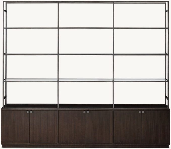 Duvall 6-door Sideboard & Hutch | RH