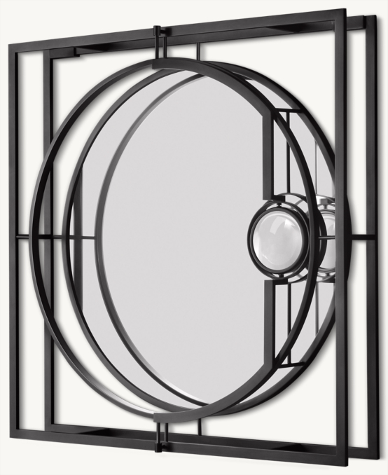 Aperture Square Mirror | RH