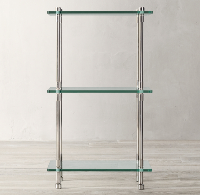 Lambeth Smooth Small Open Shelving