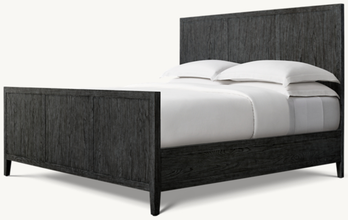 Restoration hardware black bed store