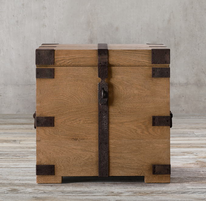 Heirloom Silver-Chest Side Table