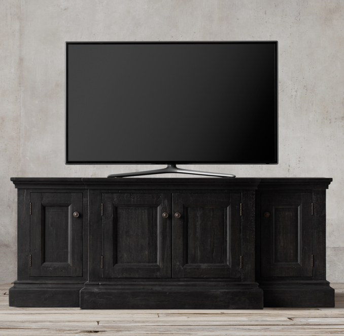 Salvaged Wood 80" Media Console | RH