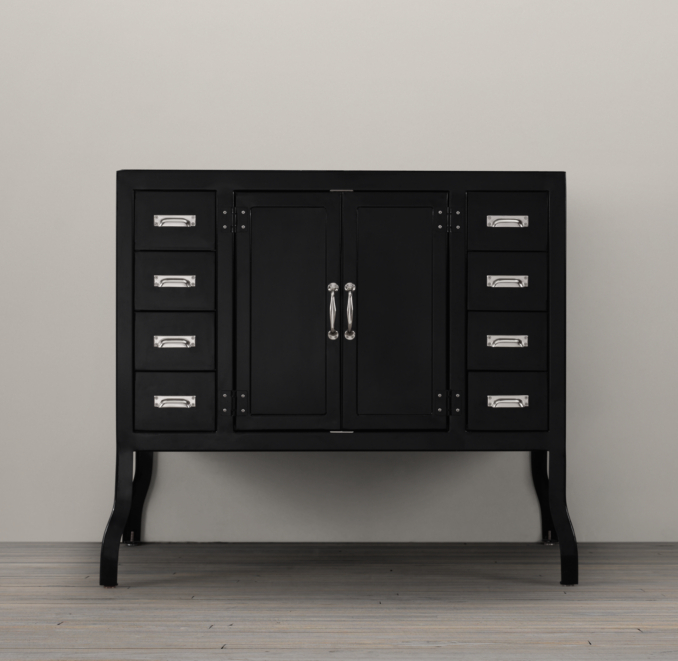 Pharmacy Single Vanity Base | RH