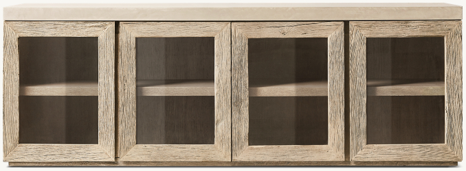 Ridgeline Glass Sideboard | RH