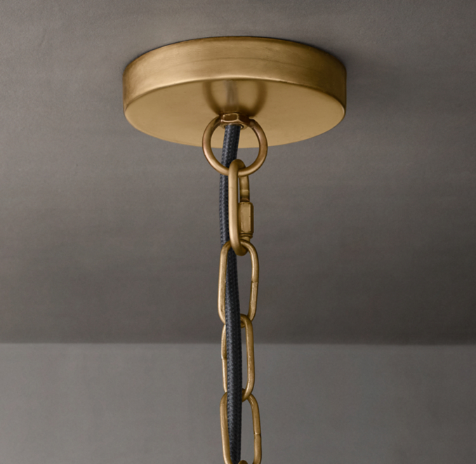 Capiz Shell Pendant 18"