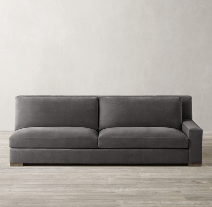 Parisian Track Arm Right-Arm Sofa