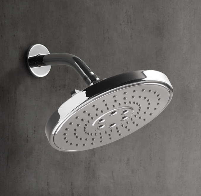 Universal Round MultiFunction Showerhead