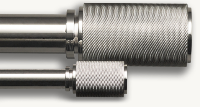 Lambeth Knurled Cylinder Finials (Set of 2)