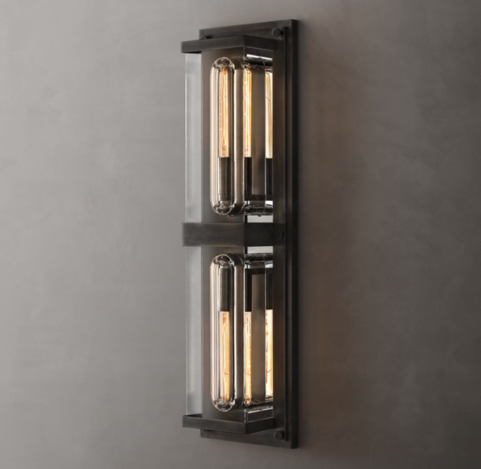 Savile Rectangular Linear Sconce