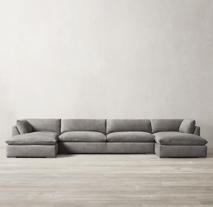 Costera Leather Customizable Sectional