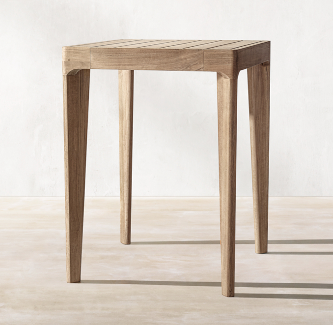 Malta Teak 32" Bar Table