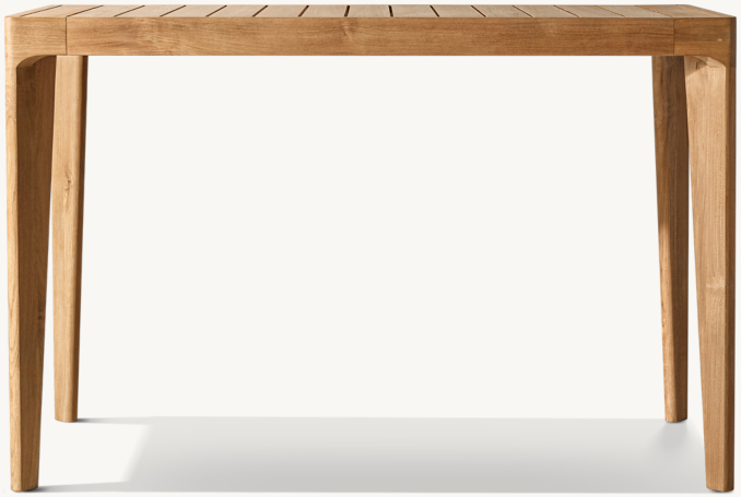Malta Teak 64" Bar Table | RH