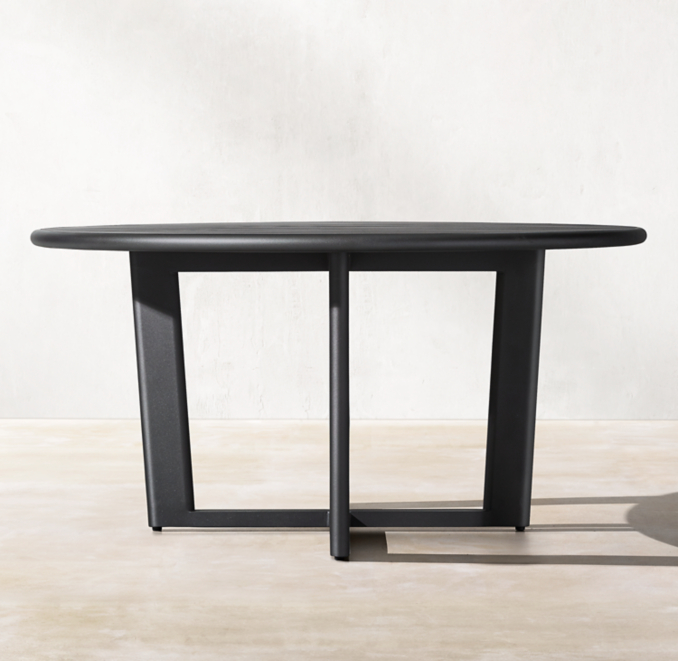 Mesa Aluminum Round Dining Table