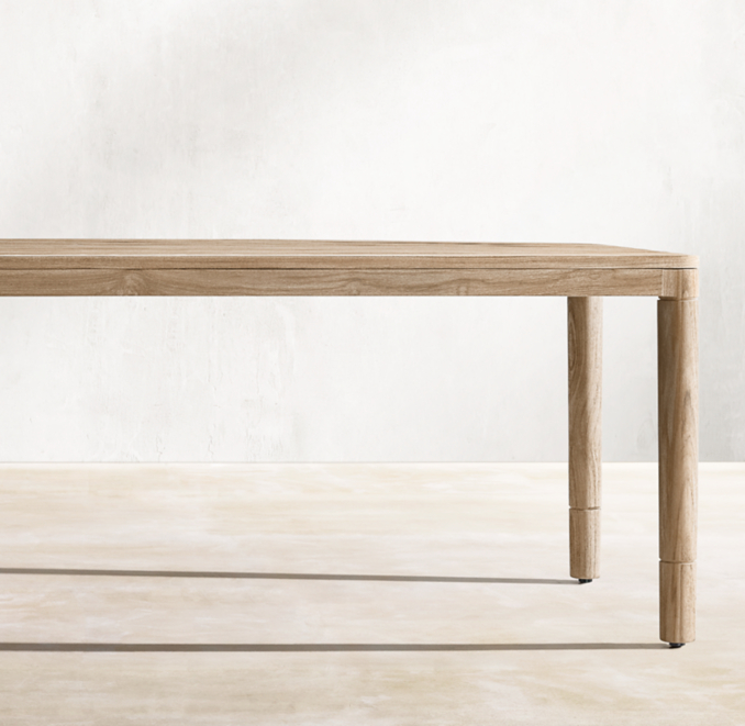 Miramar Teak Rectangular Dining Table