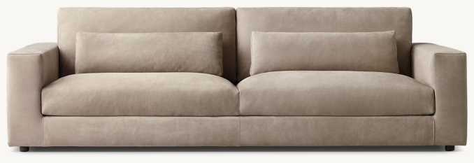 Lugano Leather Sofa | RH