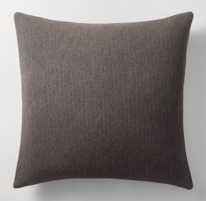 Mojave Solid Outdoor Pillow Cover - Square