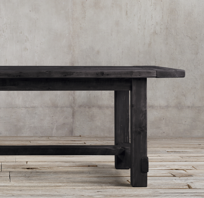 Restoration hardware salvaged wood farmhouse table store
