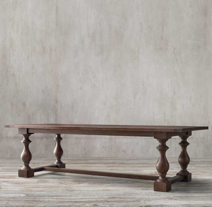 17th C. Monastery Rectangular Dining Table RH
