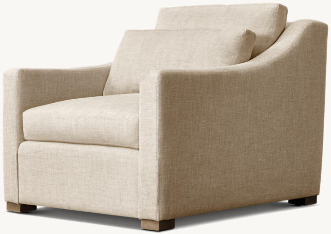 Belgian Classic Slope Arm Chair RH