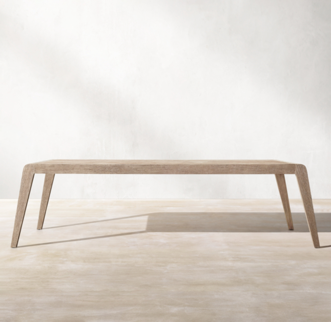 Avila Teak Rectangular Dining Table