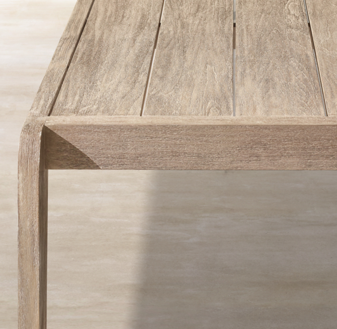 Avila Teak Rectangular Dining Table