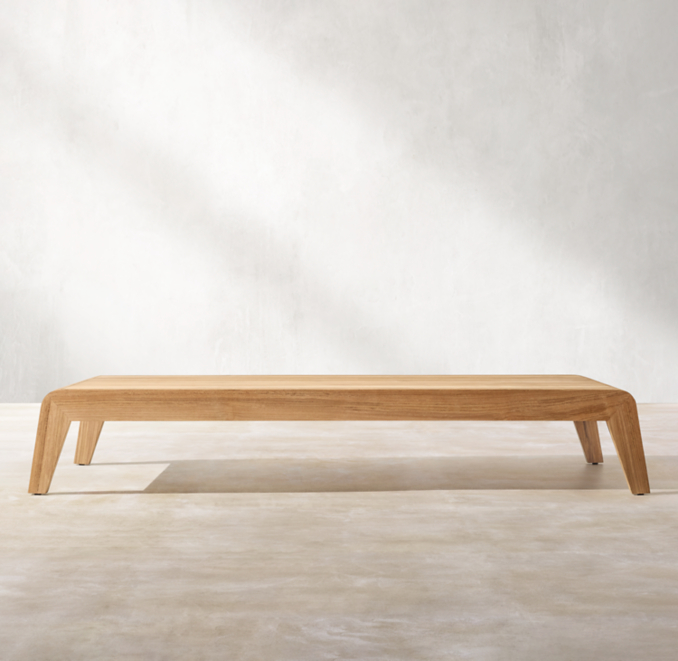 Avila Teak Rectangular Coffee Table