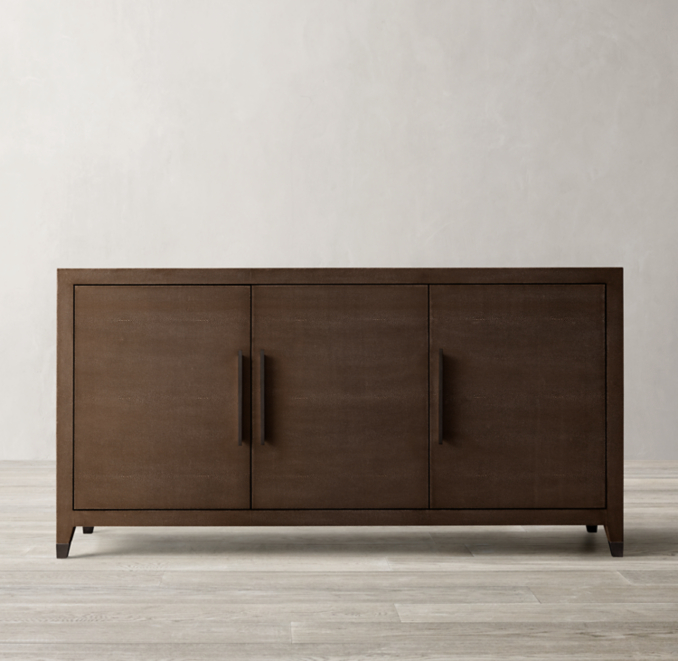 Graydon Shagreen Triple-Door Sideboard