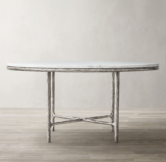 Thaddeus Marble Round Dining Table