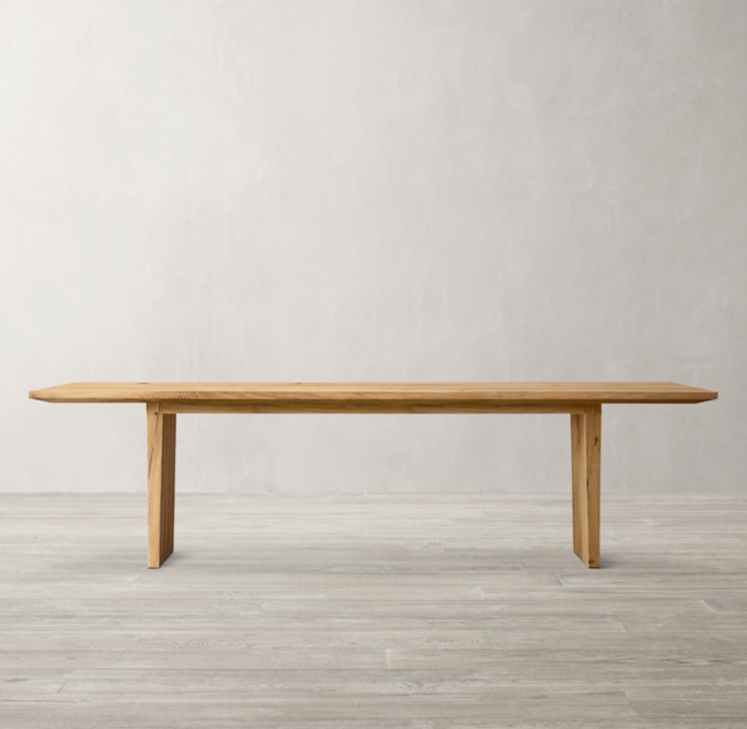 Wyeth Oak Rectangular Extension Dining Table