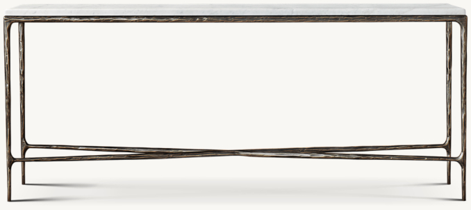 Thaddeus Marble Console Table | RH