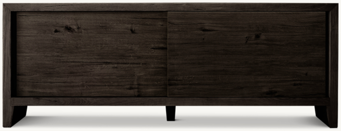 Wyeth Oak Media Console RH