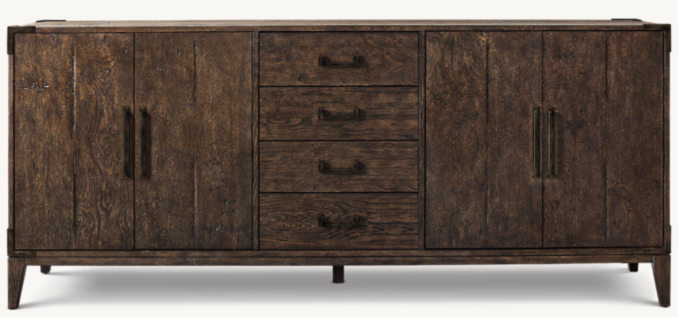 Cayden Campaign Sideboard Collection | RH