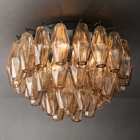 Restoration Hardware Flushmount Ceiling Light | Shelly Lighting