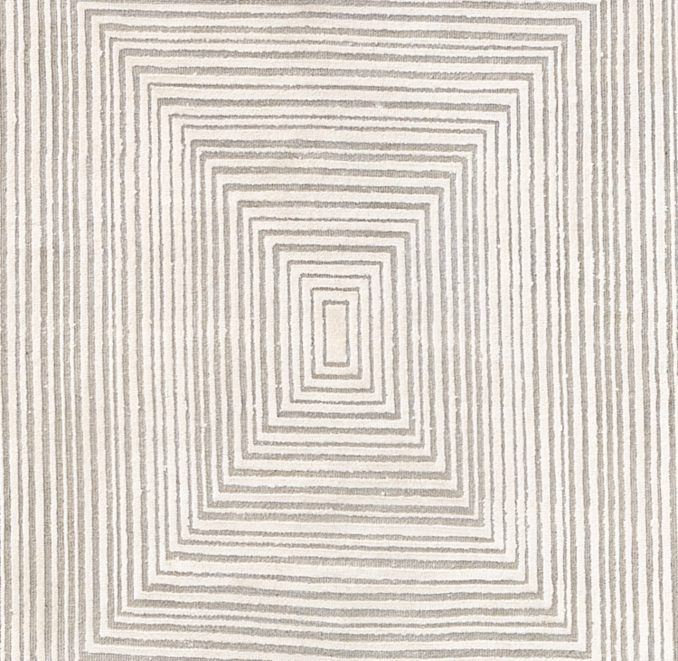 Odisha Hand-Knotted Silk & Wool Rug Swatch
