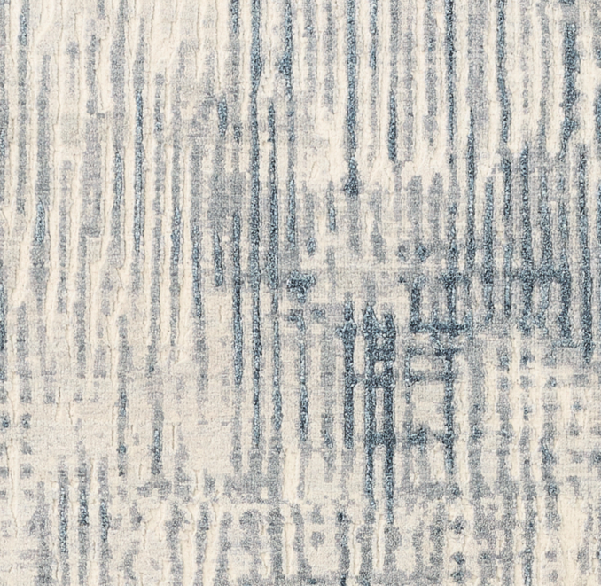 Leila Hand-Knotted Wool & Silk Rug Swatch