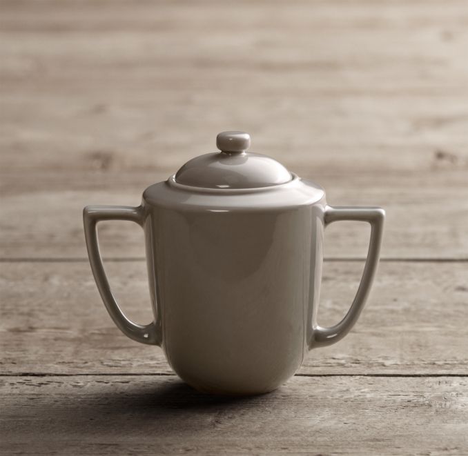 Chinese Porcelain Sugar Pot | RH