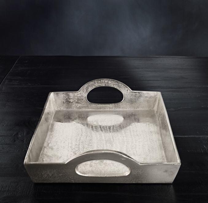 Grand Brasserie Cast Aluminum Small Rectangular Tray