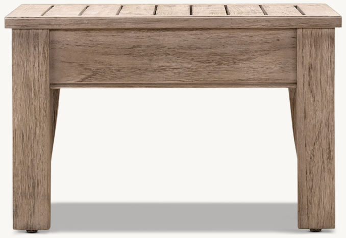 Leagrave Square Side Table | RH