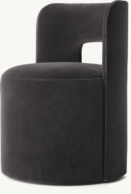 Reynaux Curve Open-Back Dining Chair | RH