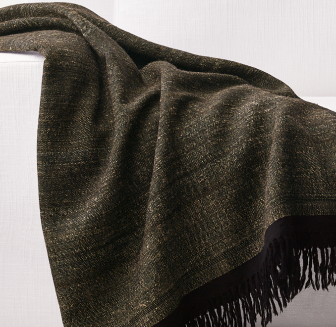 Naya Handwoven Marled Solid Throw