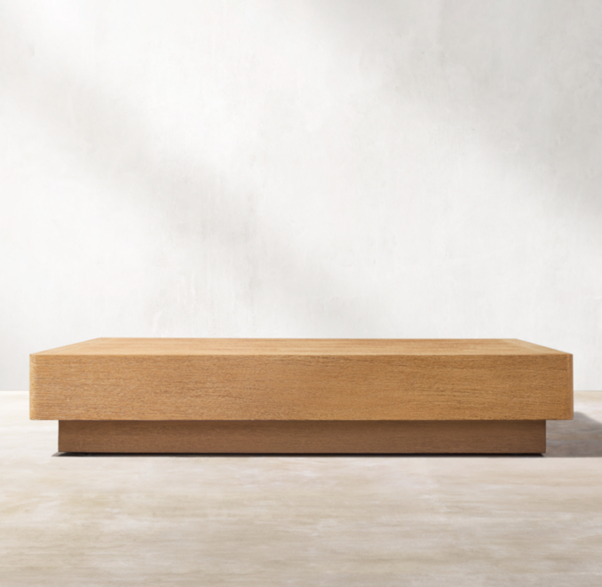 Maya Teak Rectangular Side Table