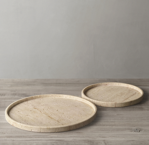 Kitchen & Dining Home & Living Dining & Serving Round Wood Platter in ...