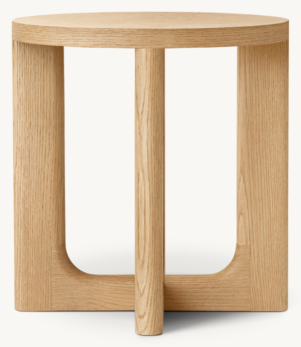 Breton Round Side Table | RH