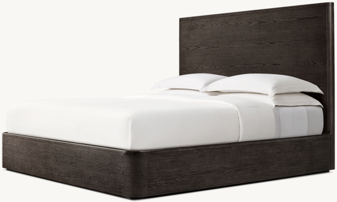 Breton Panel Platform Bed | RH