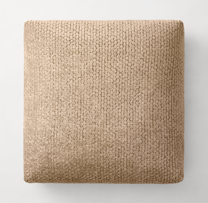 Italian Milana Honeycomb Tucked Corner Pillow Cover - Square