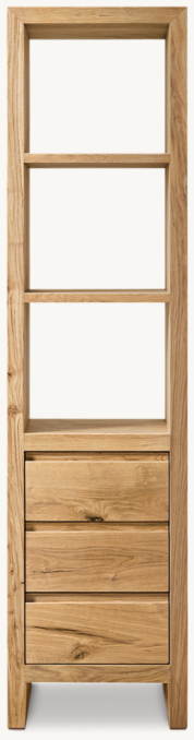 Wyeth Oak Open Storage