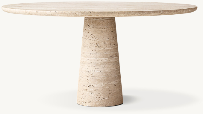 Cellini Round Dining Table Collection | RH