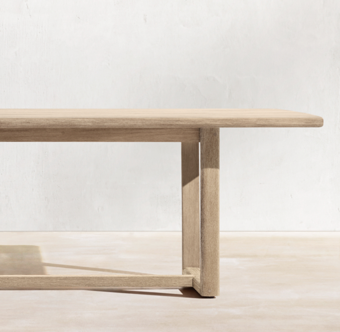 Belize Teak Rectangular Dining Table